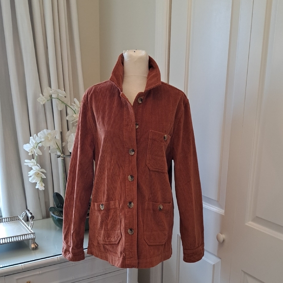 Faherty | Jackets & Coats | Faherty Womens Studio Corduroy Chore Jacket ...